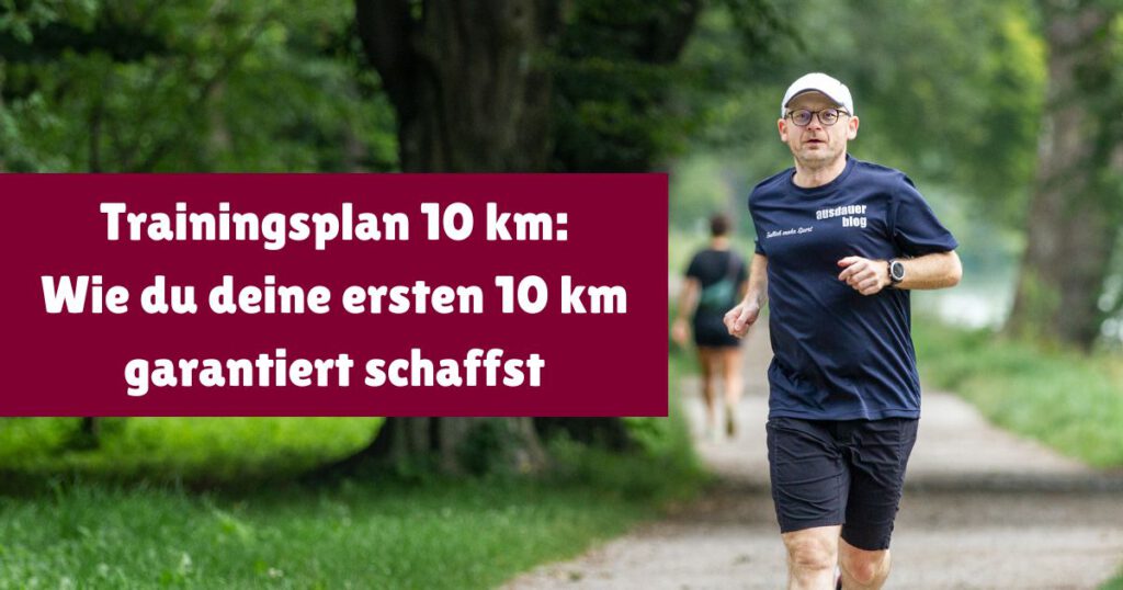 Spannende 10 Km Laufen Zeit Bild